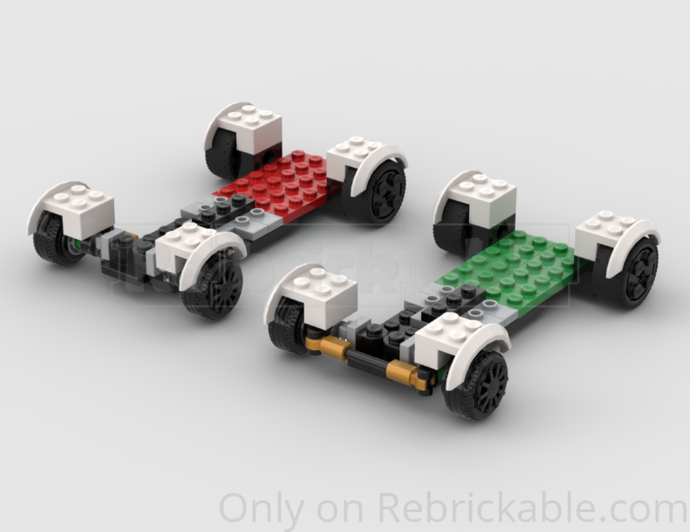 LEGO MOC Speed Champions MOC Steerable Chassis 2.0 by needsomeoat ...