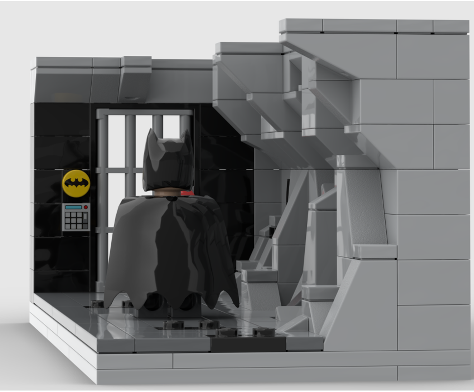 LEGO MOC Secret batcave entrance. by Txizu | Rebrickable - Build with LEGO