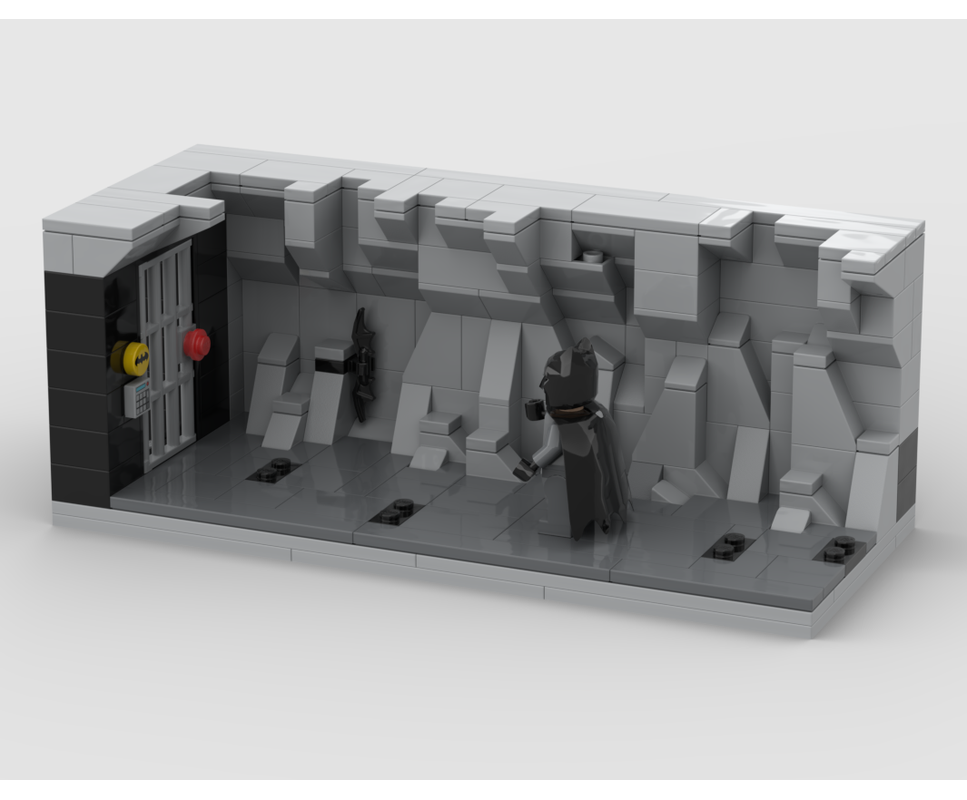 LEGO MOC Secret batcave entrance. by Txizu | Rebrickable - Build with LEGO