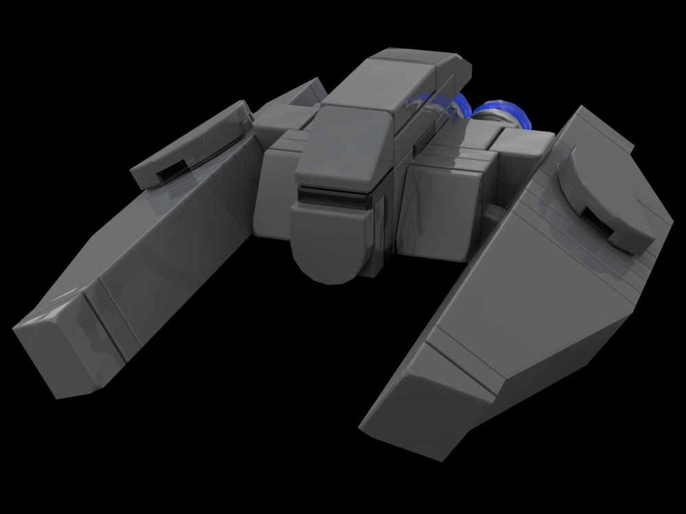 LEGO MOC Micro Cylon Raider from Battlestar Galactica by Anira ...