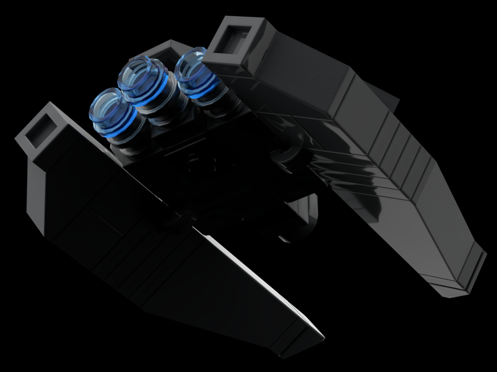 LEGO MOC Micro Cylon Raider from Battlestar Galactica by Anira ...