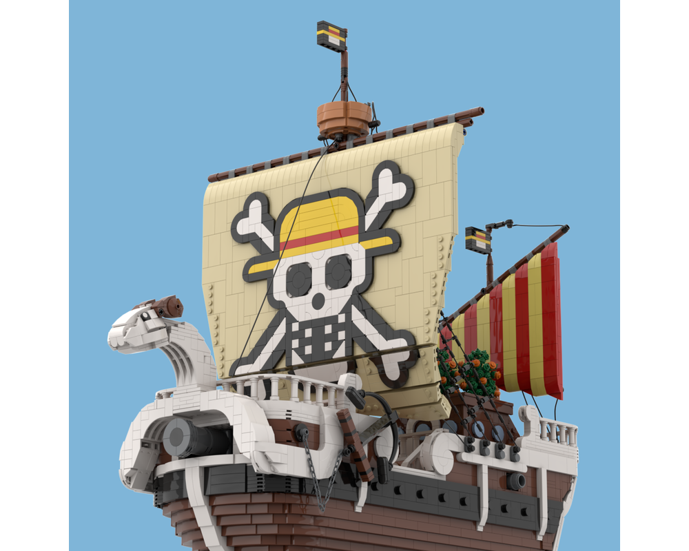 LEGO MOC-228015 Going Merry - Minifigure Scale - One Piece by 13cool2 ...