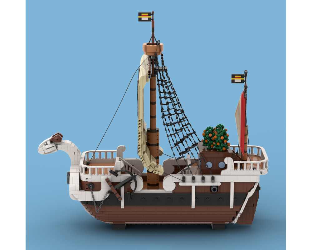 LEGO MOC-228015 Going Merry - Minifigure Scale - One Piece by 13cool2 ...