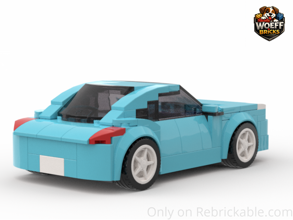 LEGO MOC-228018 Nissan 350z by Woeff Bricks | Rebrickable - Build with LEGO