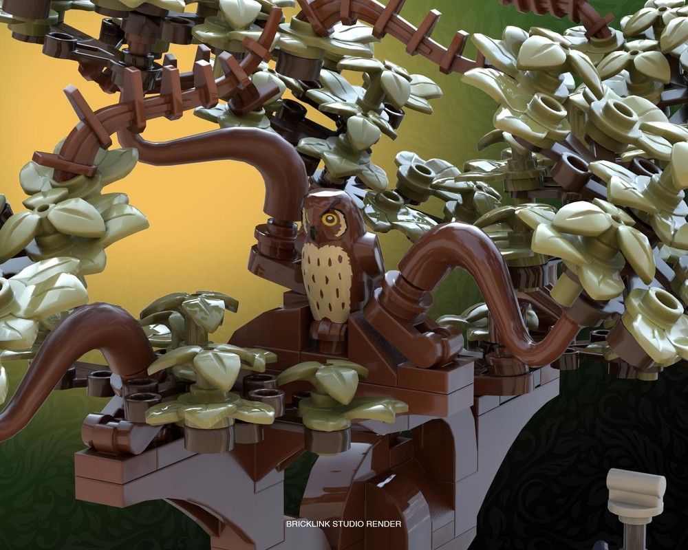 LEGO MOC THE KNIGHT AND THE KITTY IN SWAMP - MEDIEVAL MINI DIORAMA MOC ...