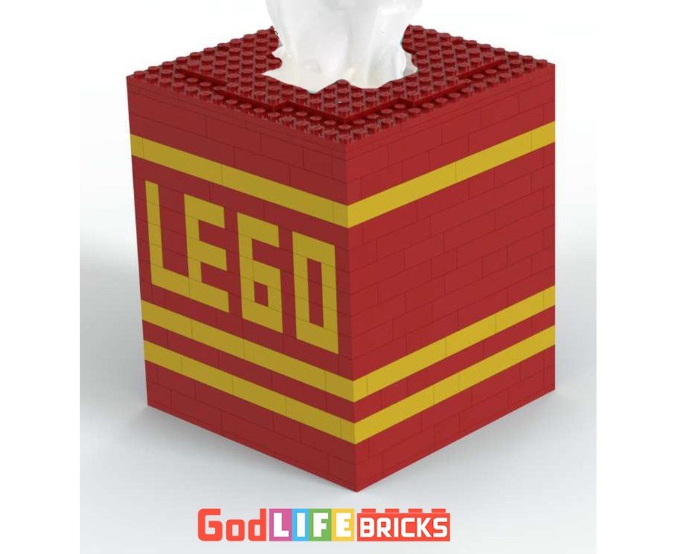 LEGO MOC-228020 Tissue Box Enclosure by GodLifeBricks | Rebrickable ...