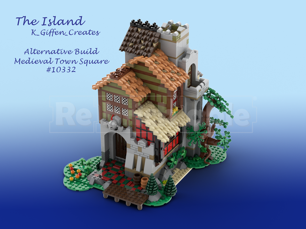 LEGO MOC-228024 The Island by K_Giffen_Creates | Rebrickable - Build ...