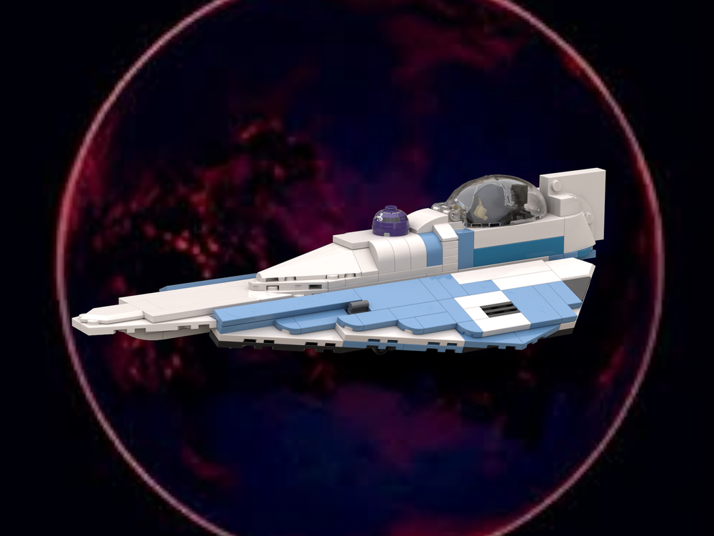 LEGO MOC Barriss Offee's Delta-7B Aethersprite-class Starfighter by ...