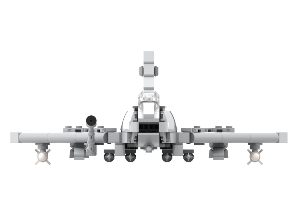 LEGO MOC-228033 Super Sabre F-100D by AbstractMaker | Rebrickable ...