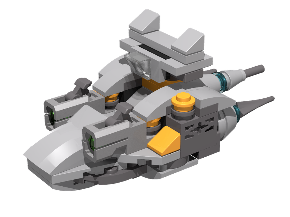 LEGO MOC Mando's Imperial Destroyer Microfighter by MOCStar ...