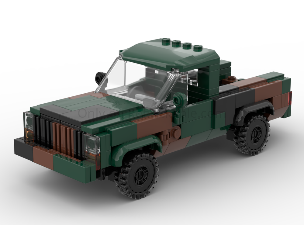 LEGO MOC-228042 M1008 CUCV by gunsofbrickston | Rebrickable - Build ...