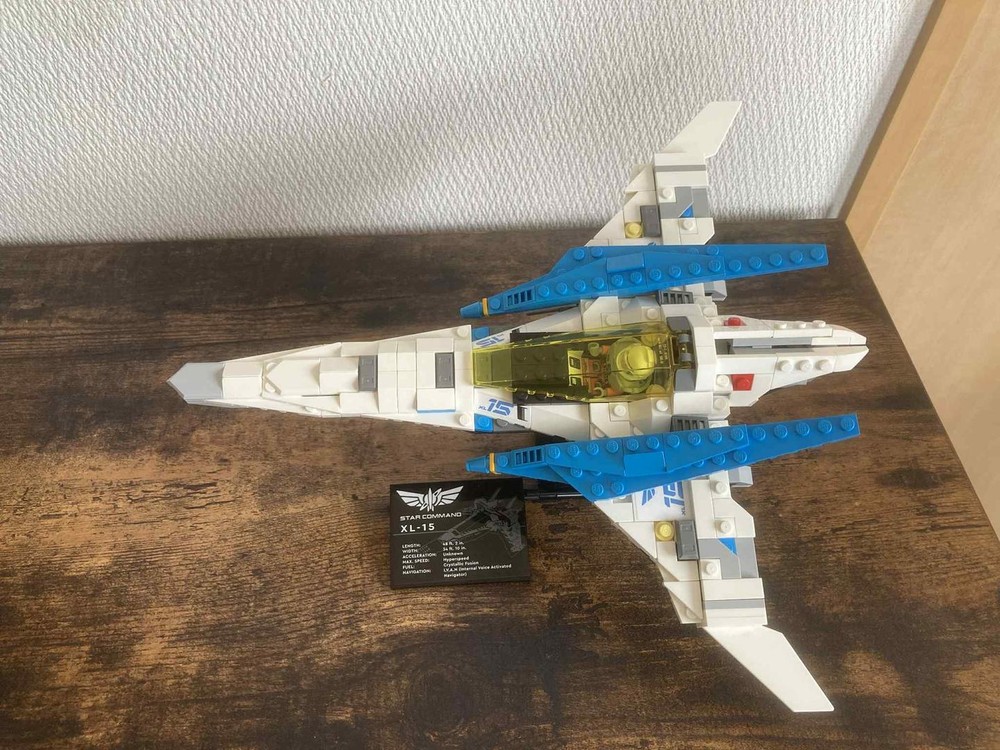 LEGO MOC Star Fox Arwing Minifigure Scale by CreationCaravan (Brad ...