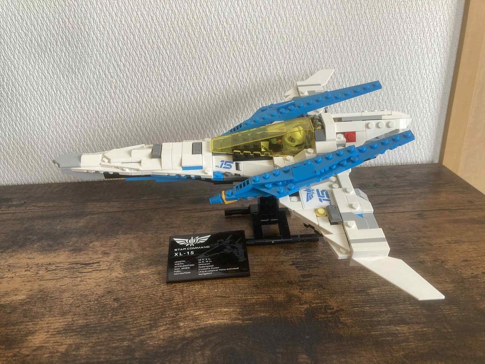 LEGO MOC Star Fox Arwing Minifigure Scale by CreationCaravan (Brad ...