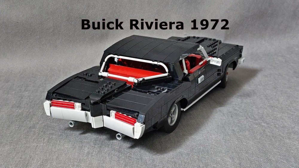 LEGO MOC Buick Riviera 1972 Boattail (over 500 parts from Camaro 10304 ...