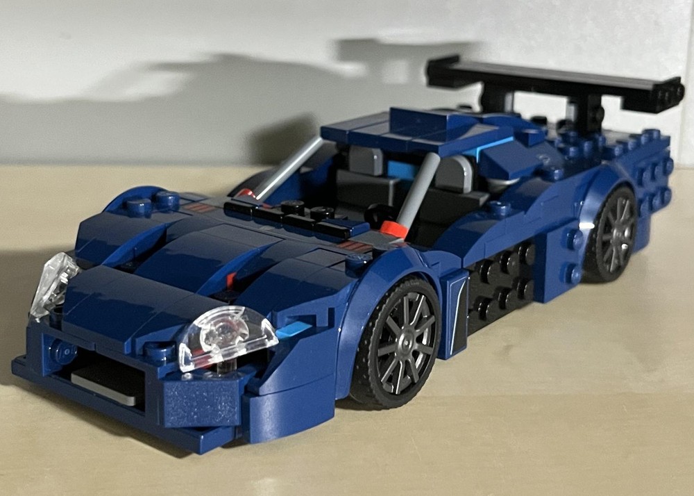 LEGO MOC Maserati MC12 Corse by SILLERT09 | Rebrickable - Build with LEGO