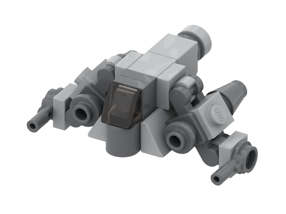 LEGO MOC 75395 Gunship #2 by Berth | Rebrickable - Build with LEGO