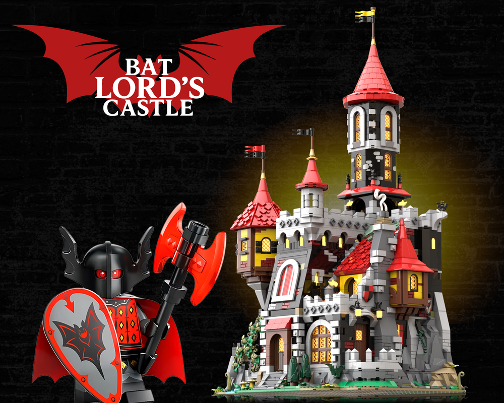 LEGO MOC Bat Lord`s Castle by Legat_Of_Legion | Rebrickable - Build with LEGO