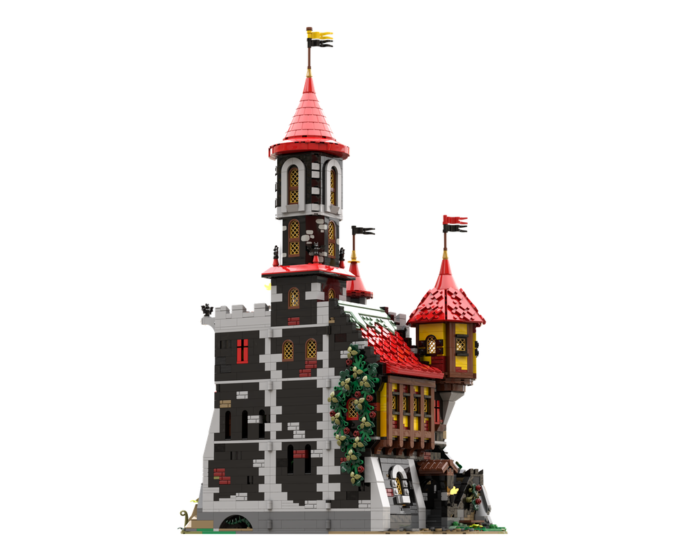LEGO MOC Bat Lord`s Castle by Legat_Of_Legion | Rebrickable - Build ...