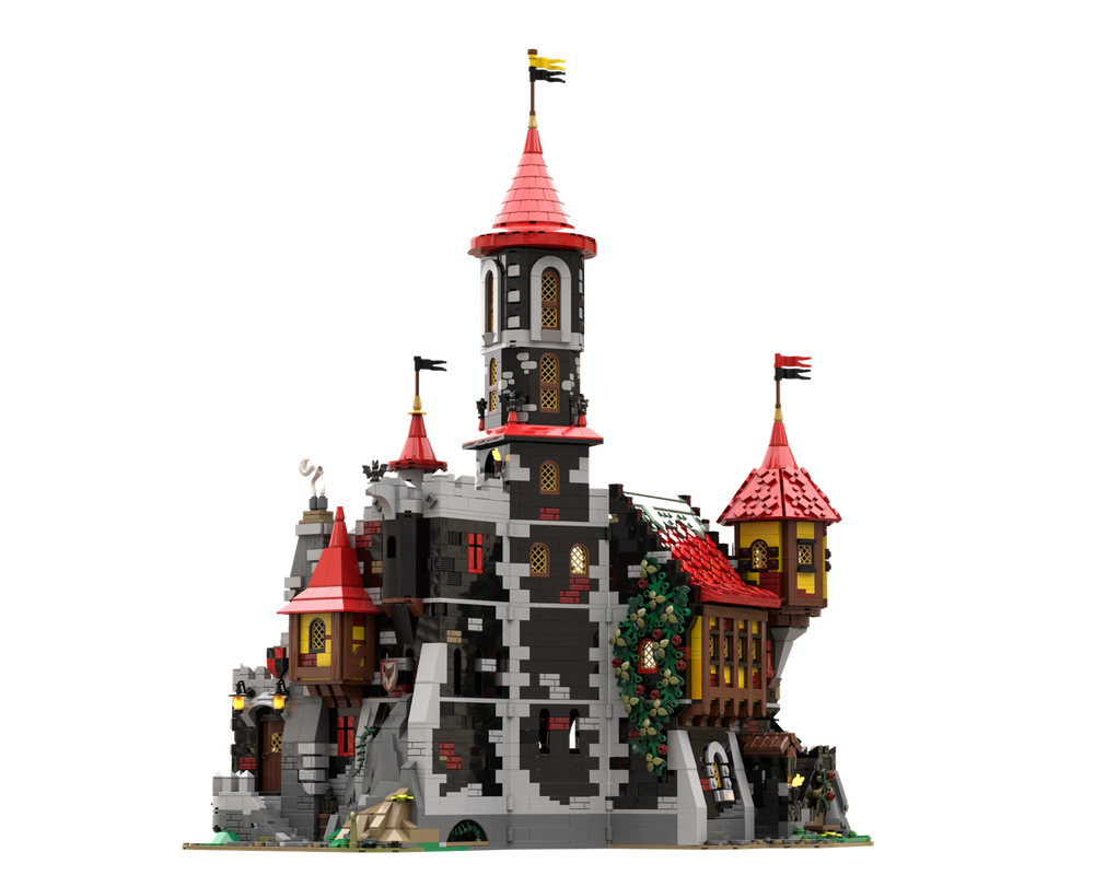 LEGO MOC Bat Lord`s Castle by Legat_Of_Legion | Rebrickable - Build ...
