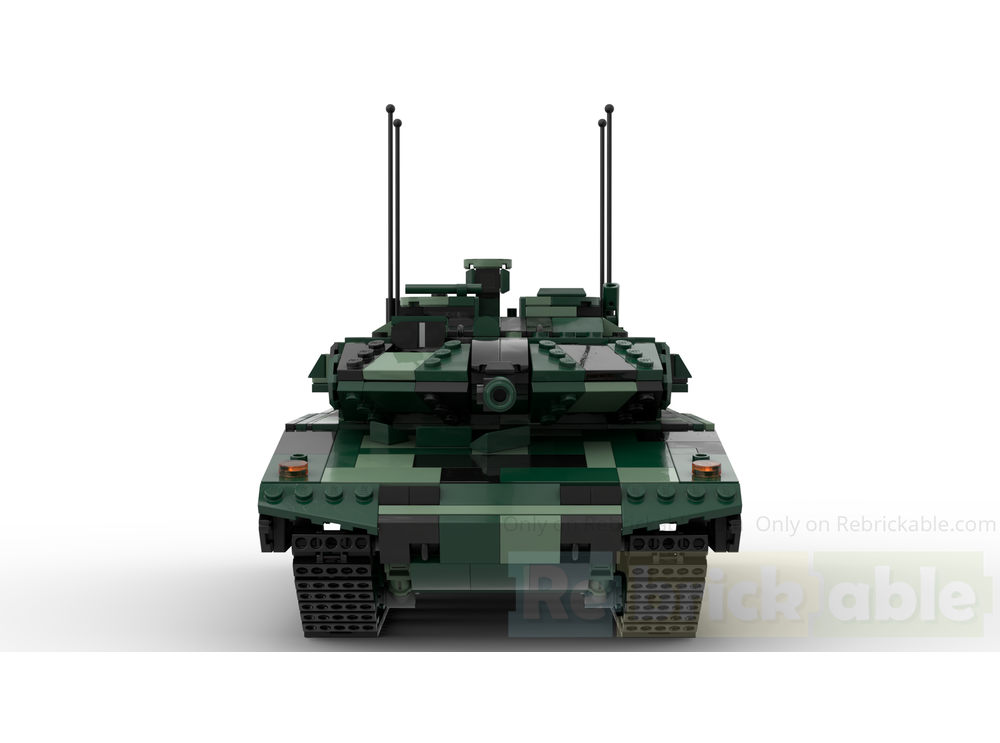 LEGO MOC-228082 Strv 122B+ Evolution | Main Battle Tank 1:35 Scale by ...