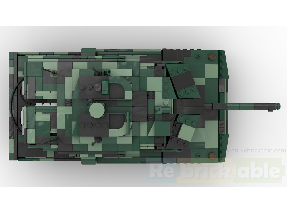 LEGO MOC Strv 122B+ Evolution | Main Battle Tank 1:35 Scale by ...