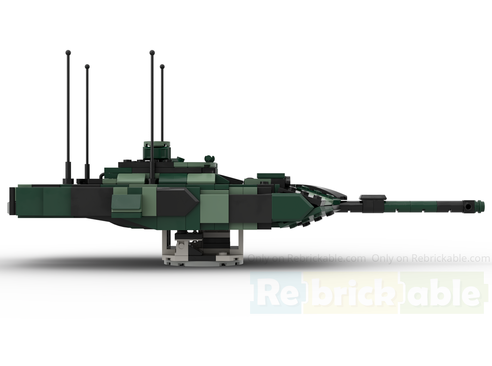 LEGO MOC-228082 Strv 122B+ Evolution | Main Battle Tank 1:35 Scale by ...