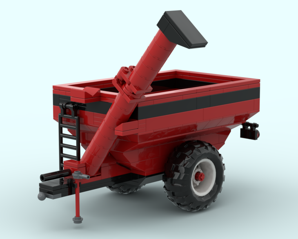 LEGO MOC Grain Cart by EricvanGaal | Rebrickable - Build with LEGO