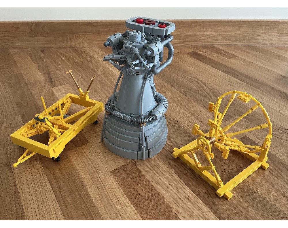 LEGO MOC-228105 Rocketdyne F1 and J2 Engines by iscatrebor ...