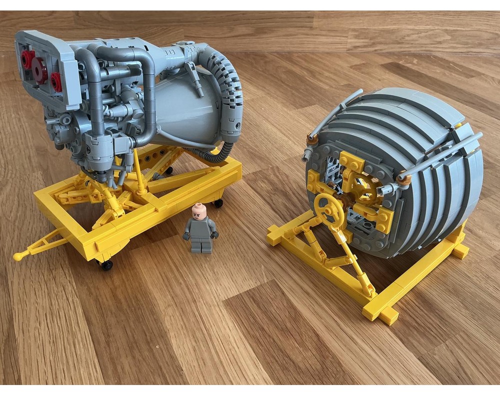 LEGO MOC-228105 Rocketdyne F1 and J2 Engines by iscatrebor ...