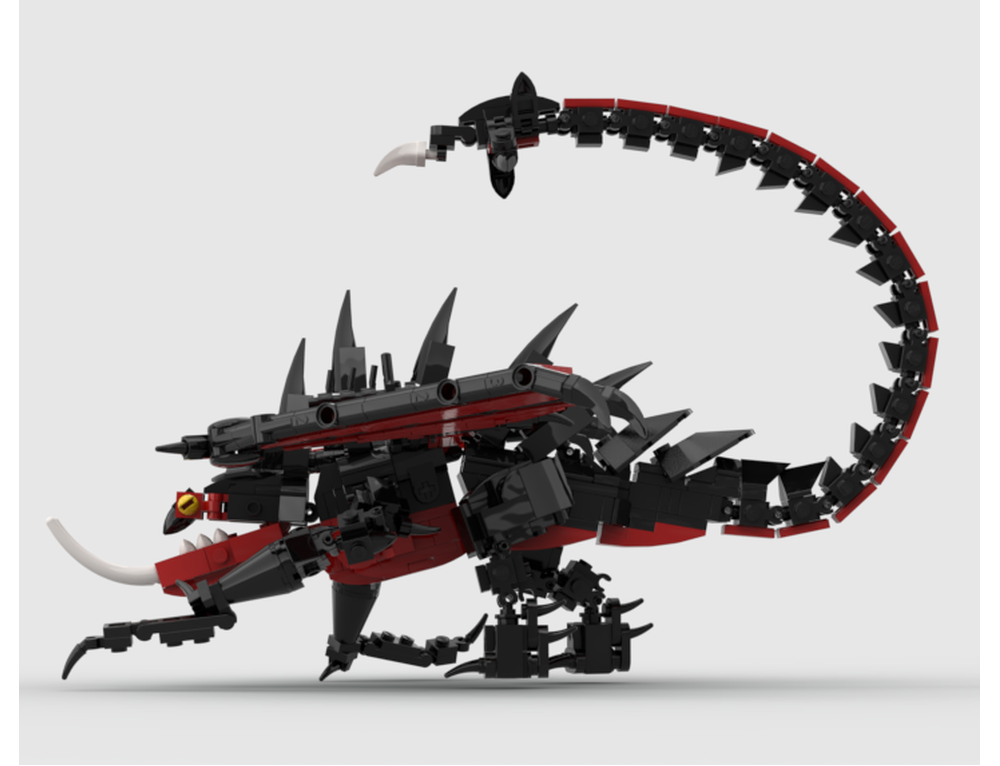 LEGO MOC Deathgripper (HTTYD 3) by Wosha | Rebrickable - Build with LEGO