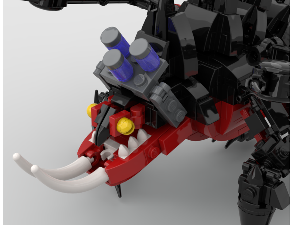 LEGO MOC Deathgripper (HTTYD 3) by Wosha | Rebrickable - Build with LEGO
