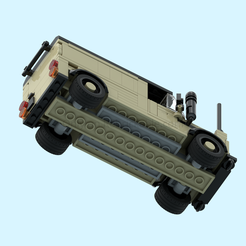 LEGO MOC British Army Land Rover Defender by BespokeLegoDesigns ...
