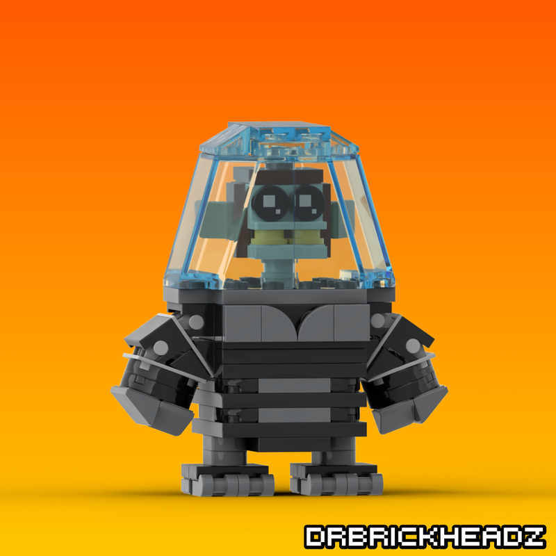 LEGO MOC Minion (Megamind) Brickheadz by DrBrickheadz | Rebrickable ...