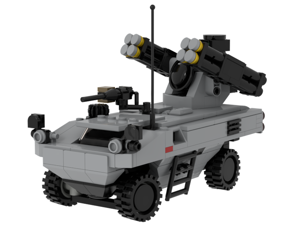 LEGO MOC HQ-6 Missile System by Somerslego | Rebrickable - Build with LEGO