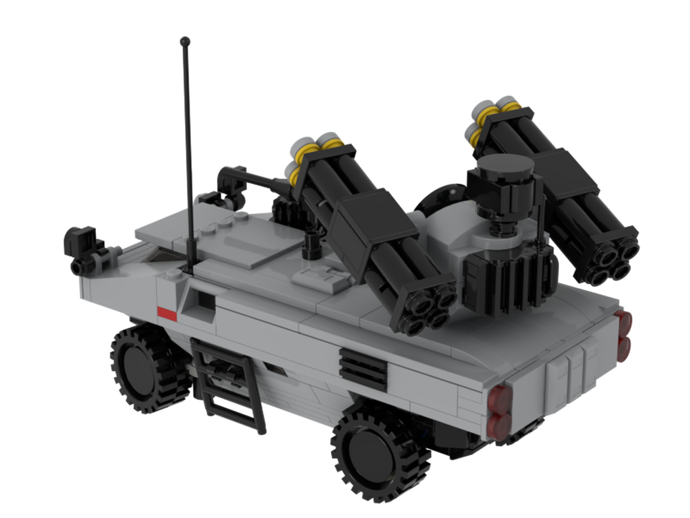 LEGO MOC HQ-6 Missile System by Somerslego | Rebrickable - Build with LEGO