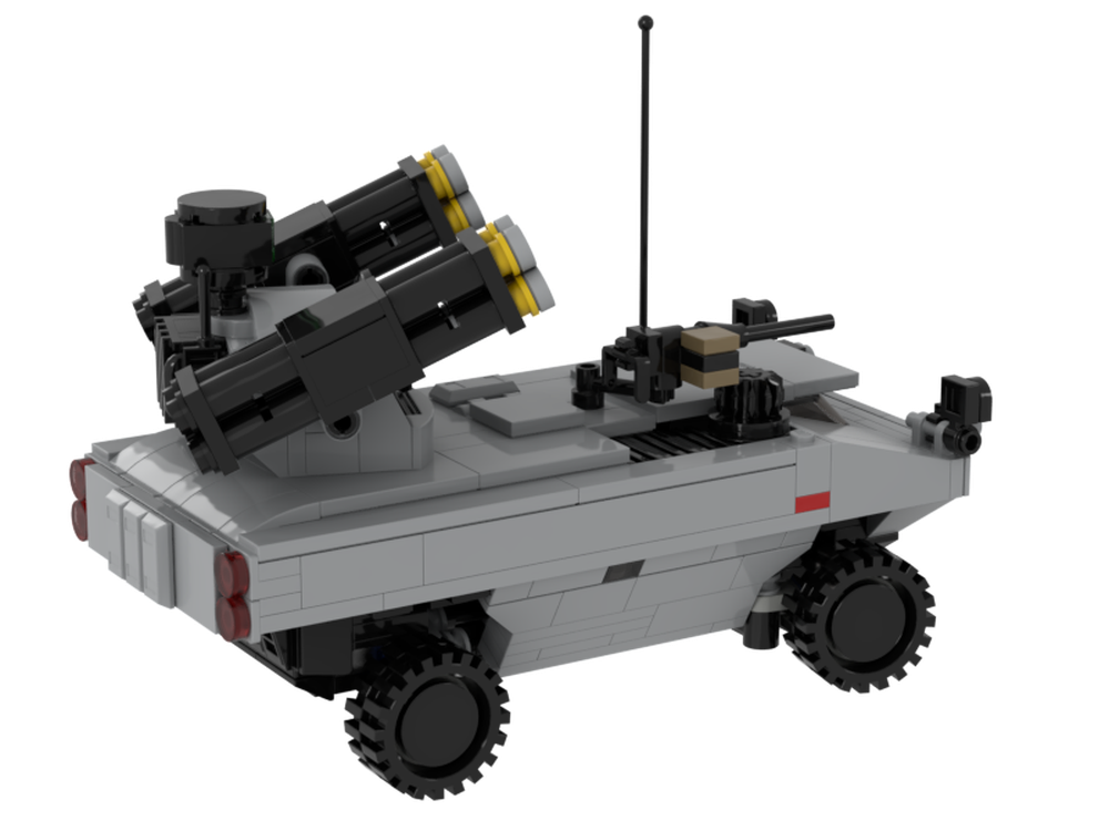 LEGO MOC HQ-6 Missile System by Somerslego | Rebrickable - Build with LEGO