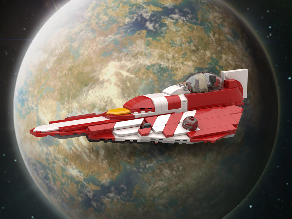 LEGO MOC Adi Gallia's Delta-7 Aethersprite-class Starfighter by ...