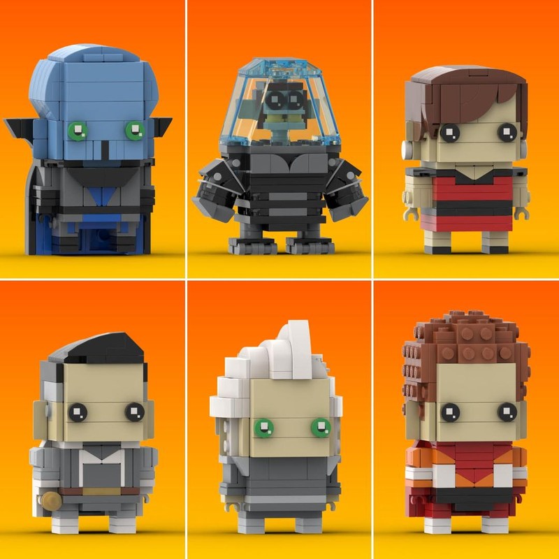 LEGO MOC-228127 "Megamind" Brickheadz Collection by DrBrickheadz ...