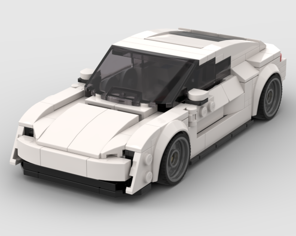 LEGO MOC Porshce Taycan Turbo S by ZacMontesquieu | Rebrickable - Build ...
