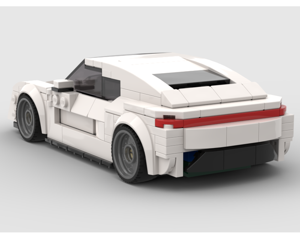 LEGO MOC Porshce Taycan Turbo S by ZacMontesquieu | Rebrickable - Build ...