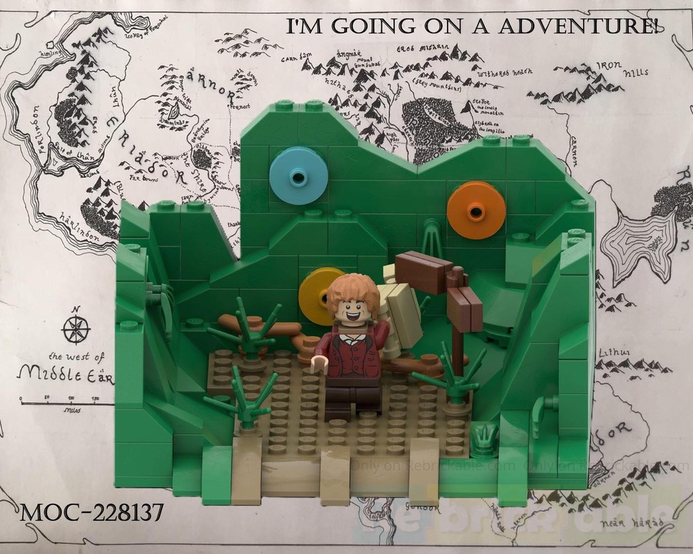 LEGO MOC I'm Going on a Adventure! by BrickClones | Rebrickable - Build ...