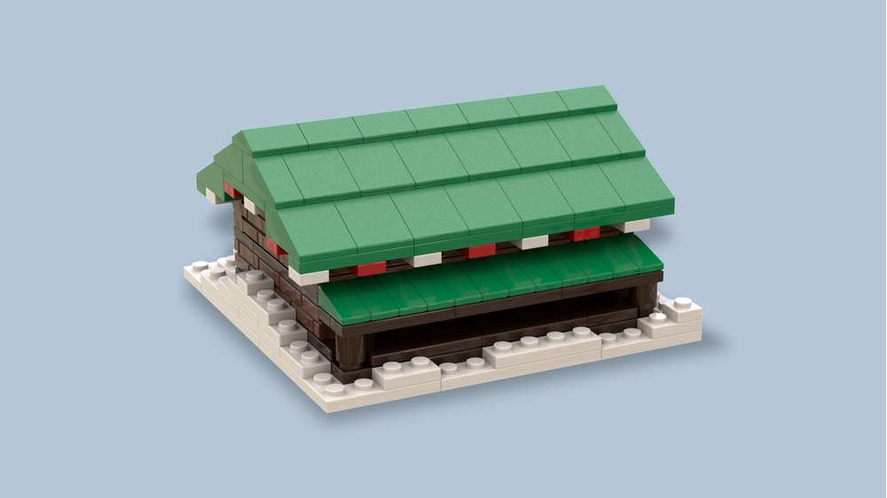LEGO MOC Holiday Cabin by Kindaoddish | Rebrickable - Build with LEGO