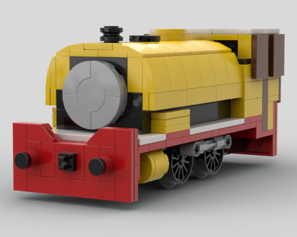 LEGO MOC Bill OR Ben - Sodor China Clay Twins (Bagnall 0-4-0 Saddle ...