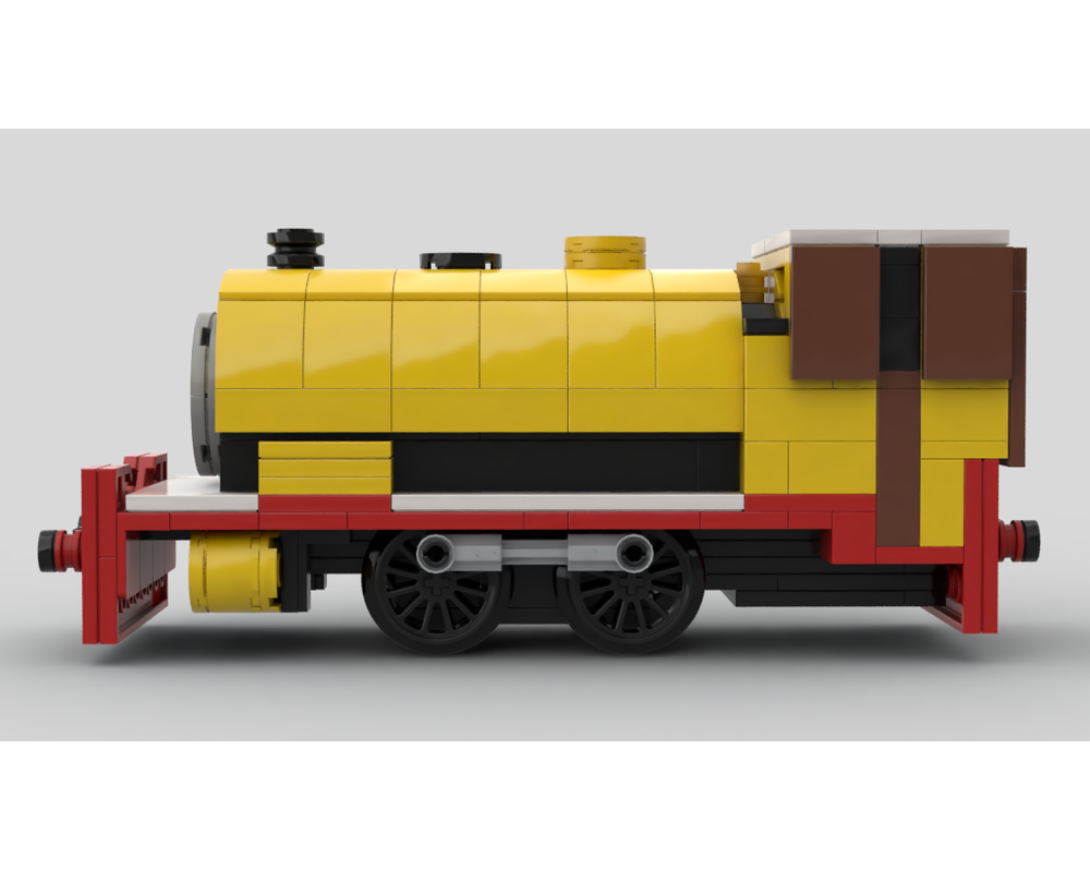 LEGO MOC Bill OR Ben - Sodor China Clay Twins (Bagnall 0-4-0 Saddle ...