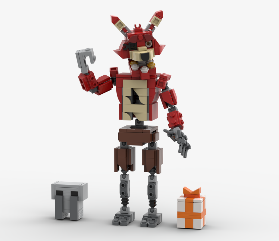 LEGO MOC Foxy The Pirate- Five Nights at Freddy's by 2MyTailfin ...