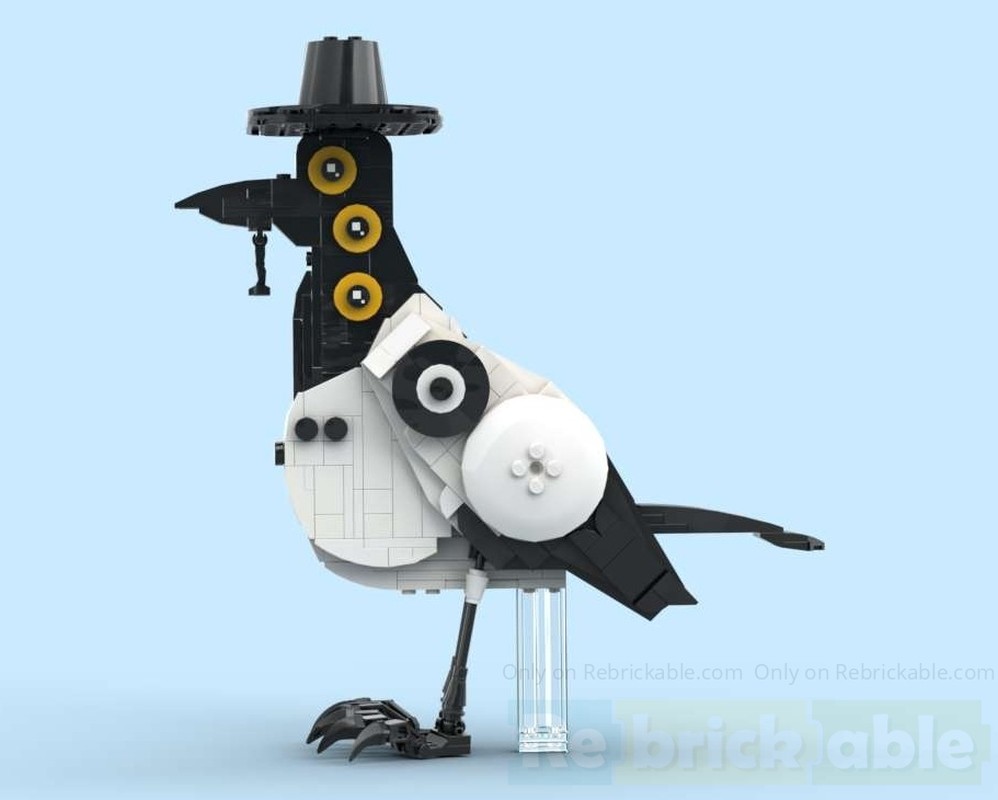 LEGO MOC 'Sussie' Demonic Magpie - K-pop Demon Hunters by Brickdusa ...