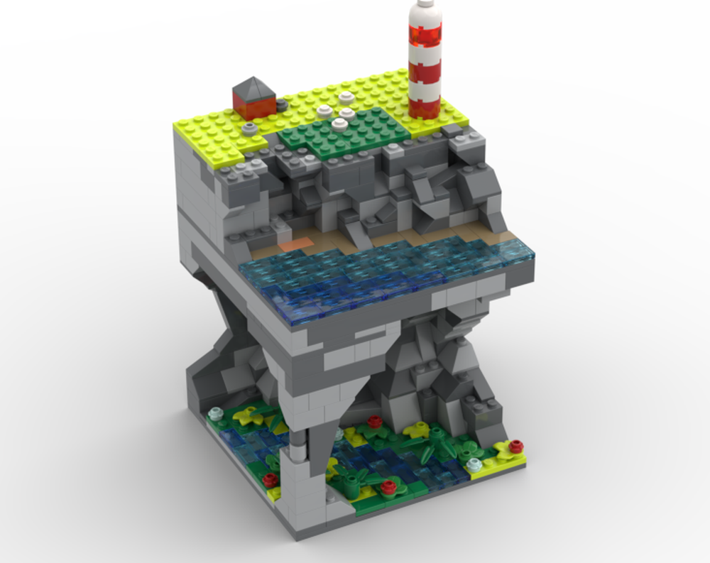 LEGO MOC-228161 Combinated Cave & Coast Diorama by JojoTheBuilder ...