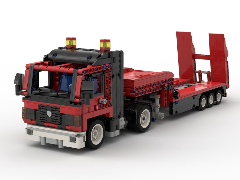 LEGO MOC Forklift Transporter - 8872 Redesign by BaerMannSchwein ...