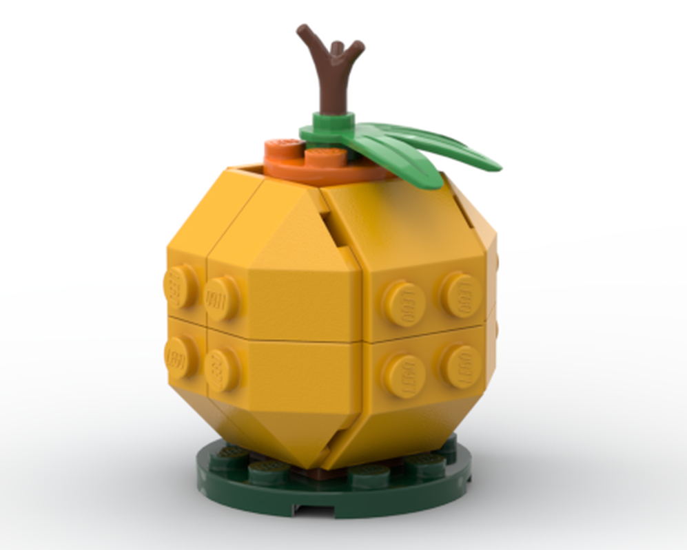 LEGO MOC-228185 easy pumpkin by Lisena | Rebrickable - Build with LEGO