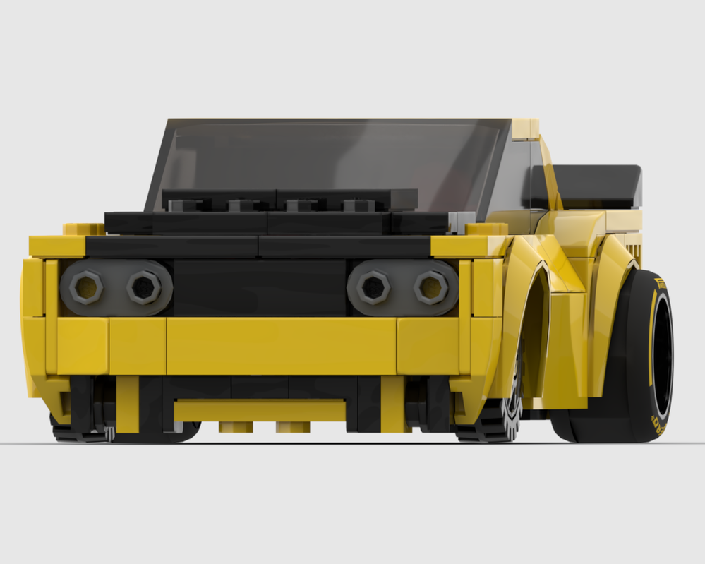LEGO MOC Dodge Challenger Drag Pak by The Brickerman | Rebrickable ...